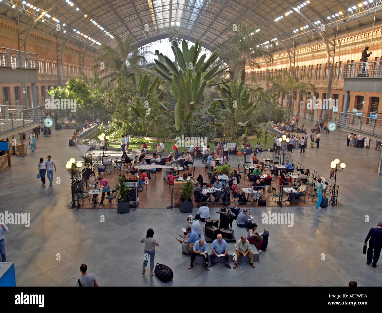 railway station of Atocha, Madrid Stock Photo - Alamy
