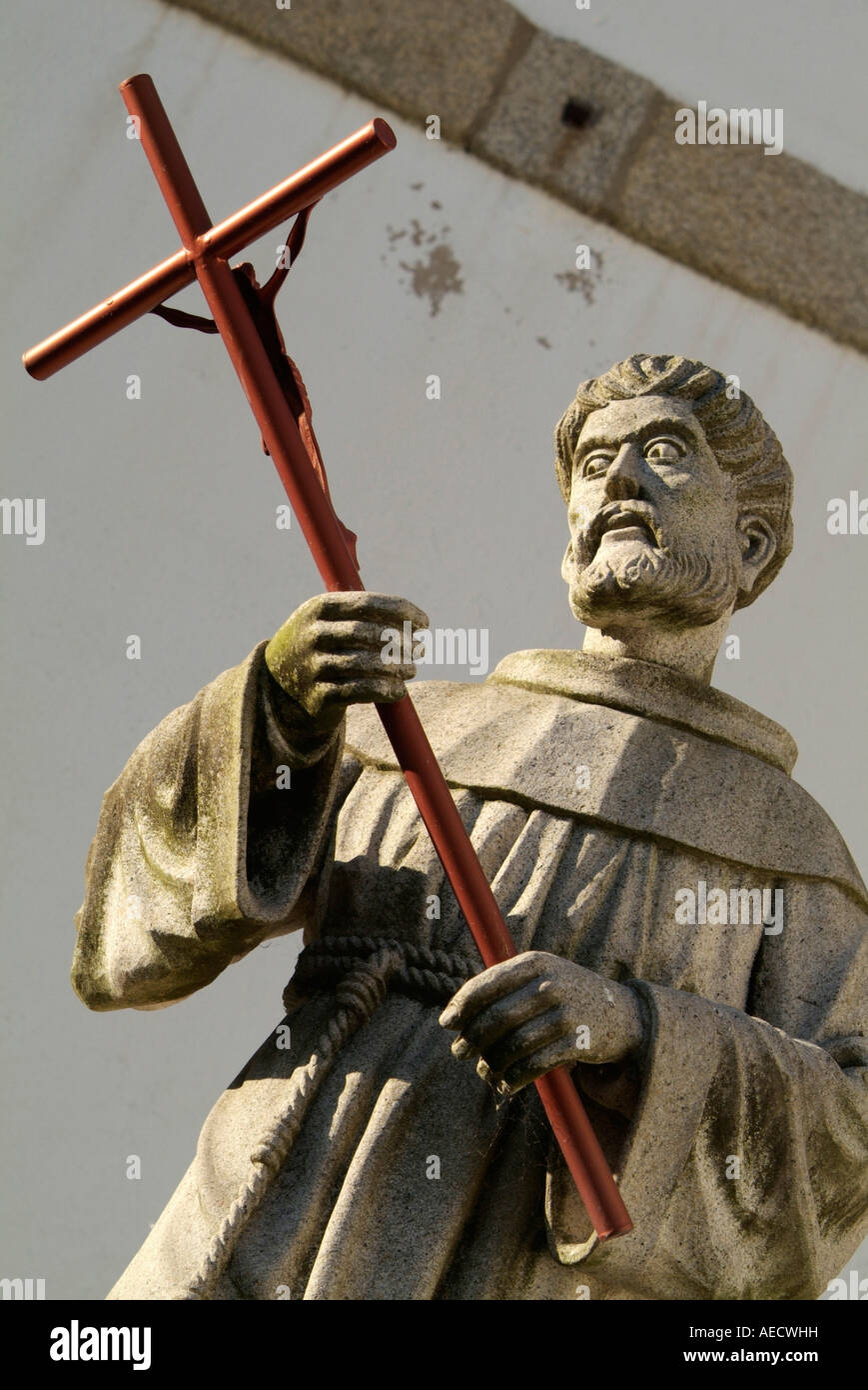 St John statue in Vila do Conde Stock Photo - Alamy