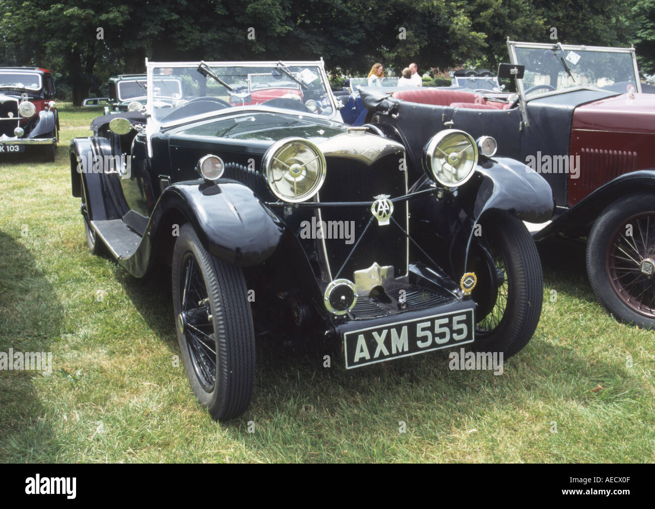 1933 Vintage Riley Lynx 9 sports convertible car Black Stock Photo - Alamy