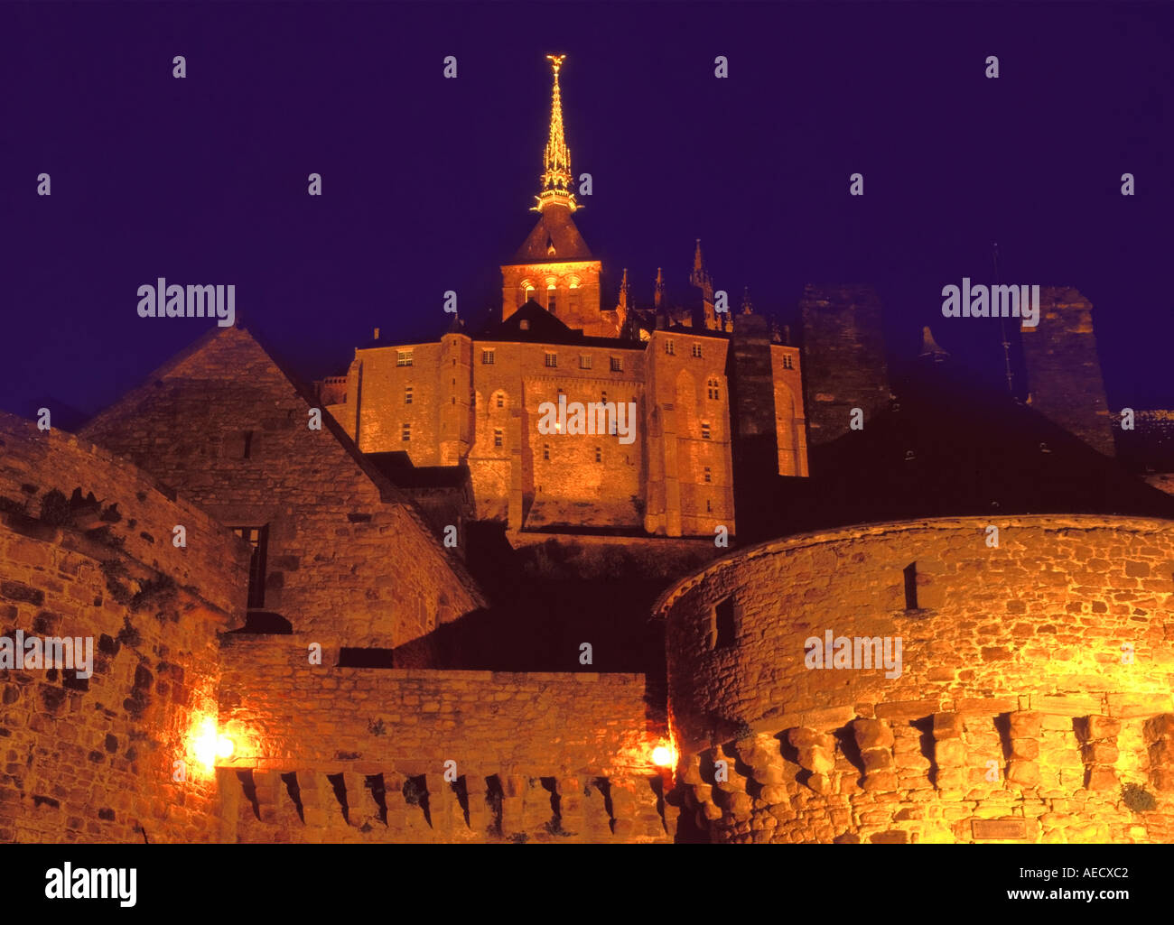 france normandy manche MONT ST MICHEL Stock Photo - Alamy