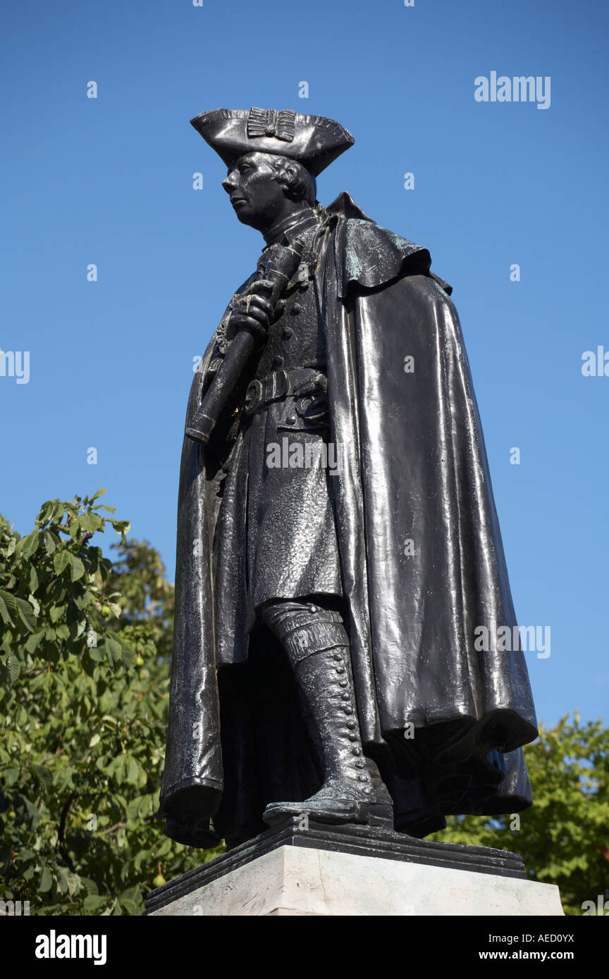 Statue of General James Wolfe at The Royal Observatory Greenwich London ...