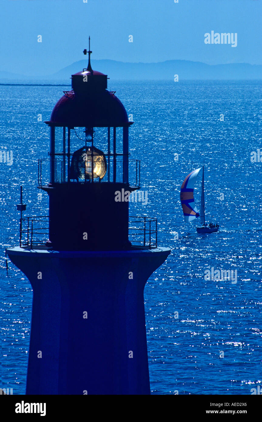 sailboat/Point Atkinson Lighthouse, Vancouver, British Columbia, Canada ...