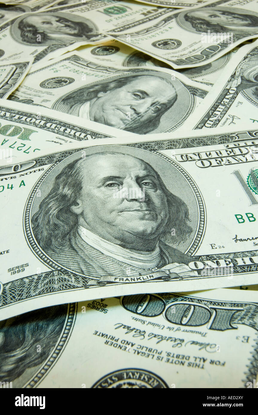 Dollar bank notes Stock Photo - Alamy