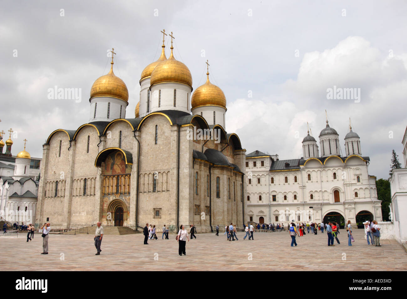 The Assumption Cathedral, Kremlin, Moscow, Russia Stock Photo - Alamy