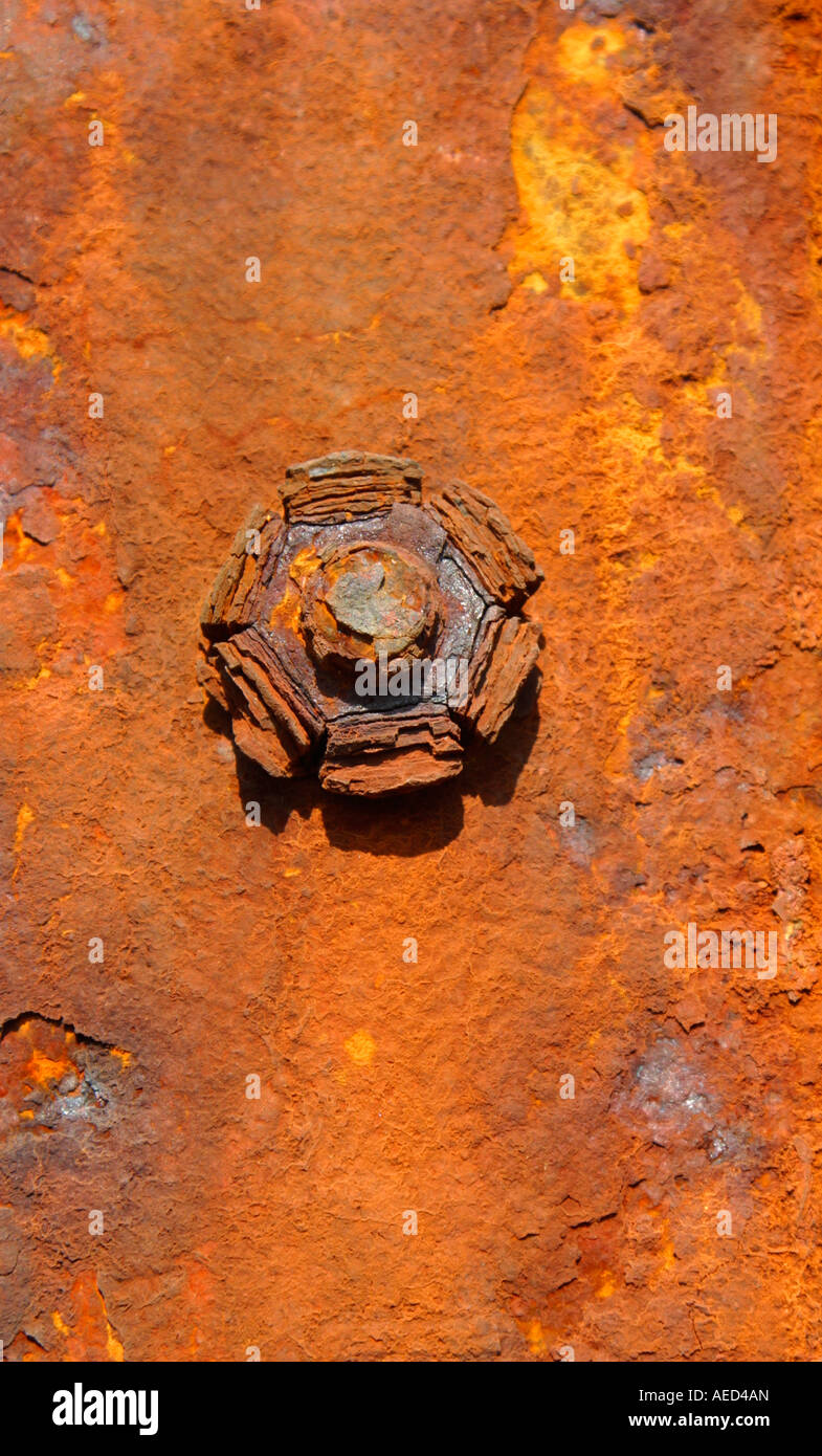 Old rusty aged bolt hi-res stock photography and images - Alamy
