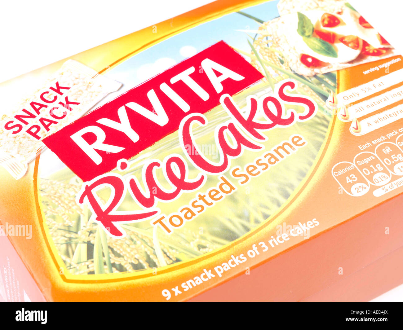 Toasted rice cake hi-res stock photography and images - Alamy