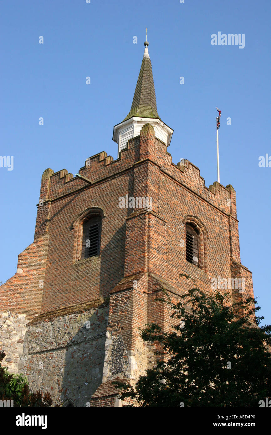 St Mary The Virgin Maldon Essex Stock Photo - Alamy