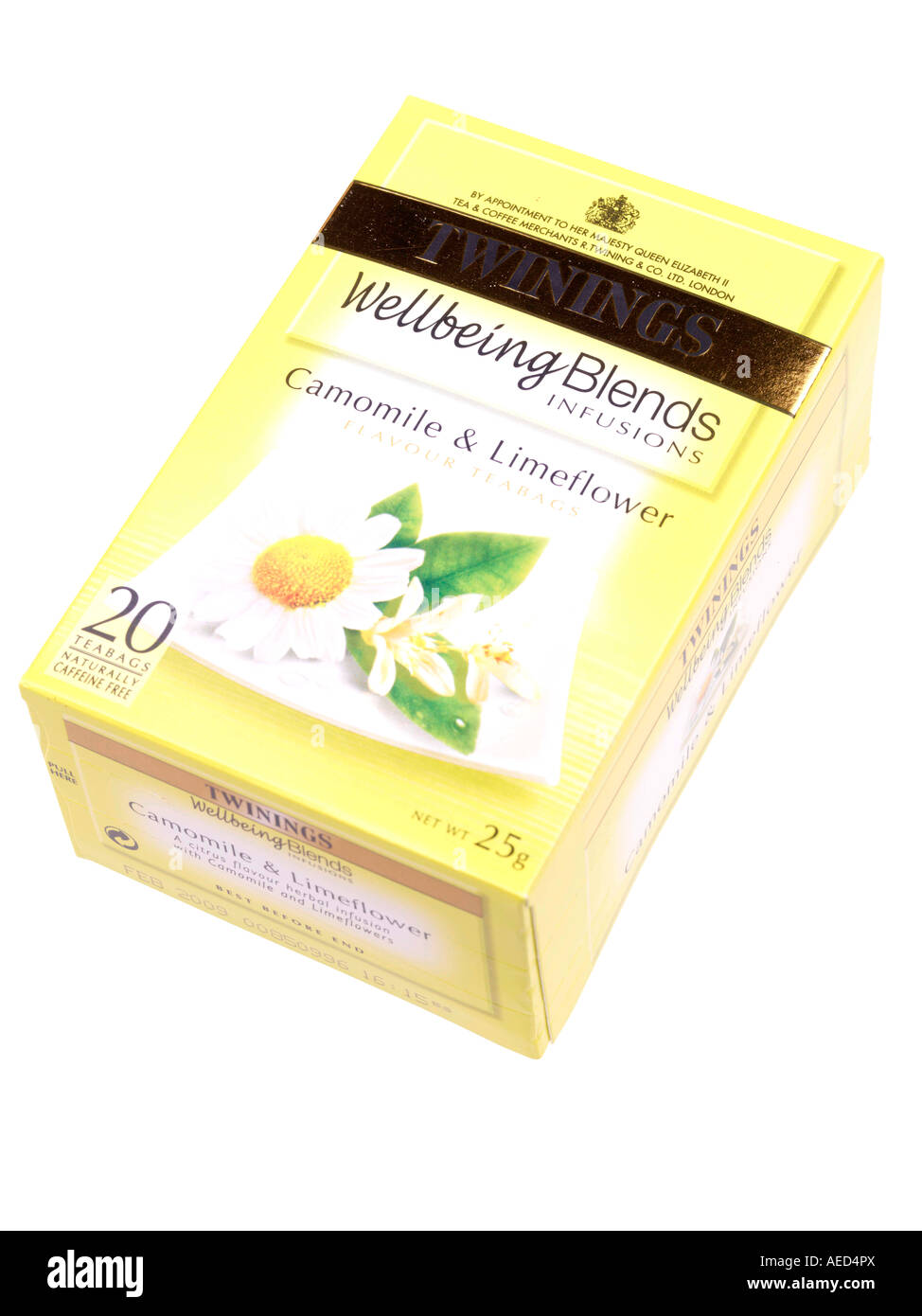 Camomile and Limeflower Tea Stock Photo - Alamy