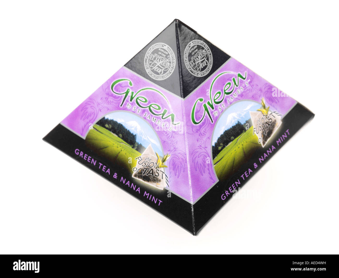 Green Tea with Nana Mint Stock Photo - Alamy