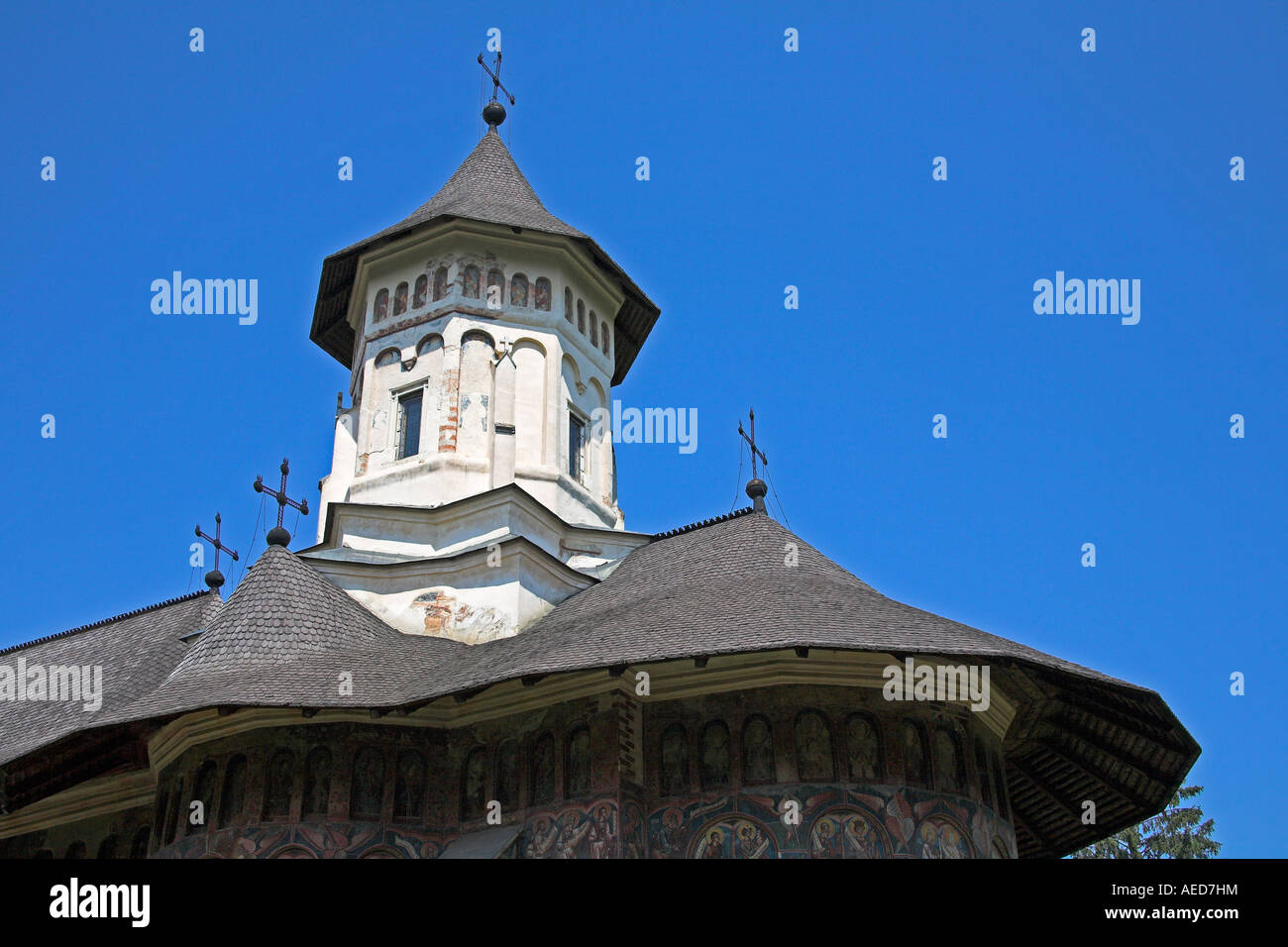 Church Of The Annunciation, Moldovita Monastery, Moldovita, Bucovina ...