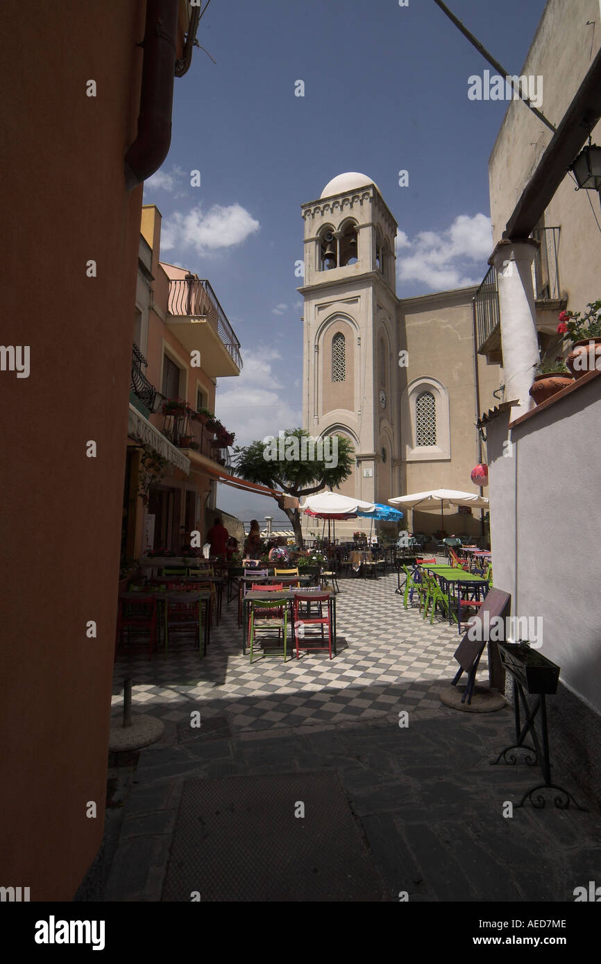 Castelmola cafe hi-res stock photography and images - Alamy