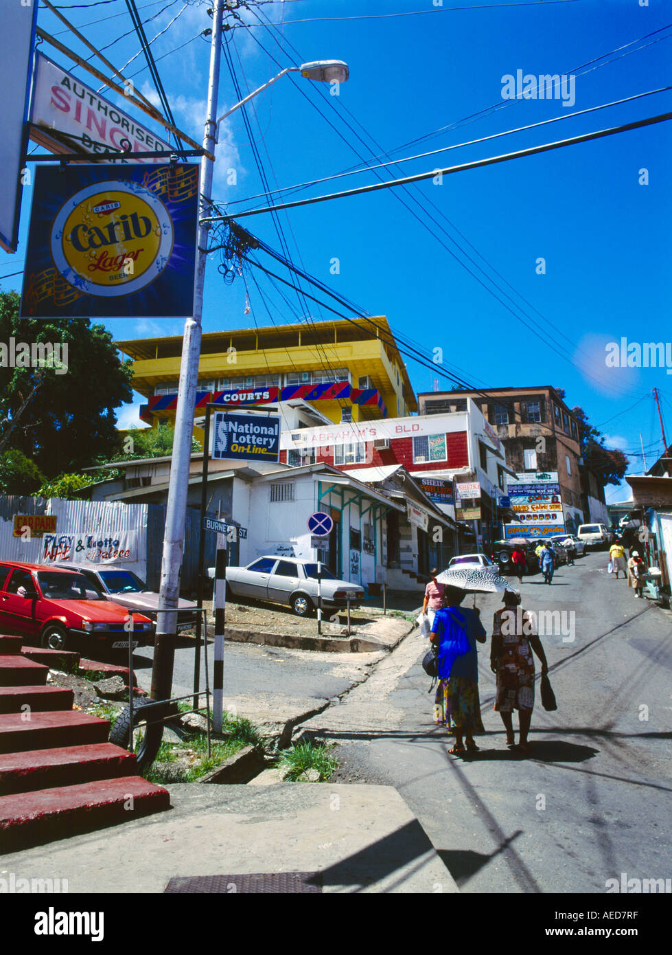 Trinidad And Tobago Street Scene High Resolution Stock Photography and ...