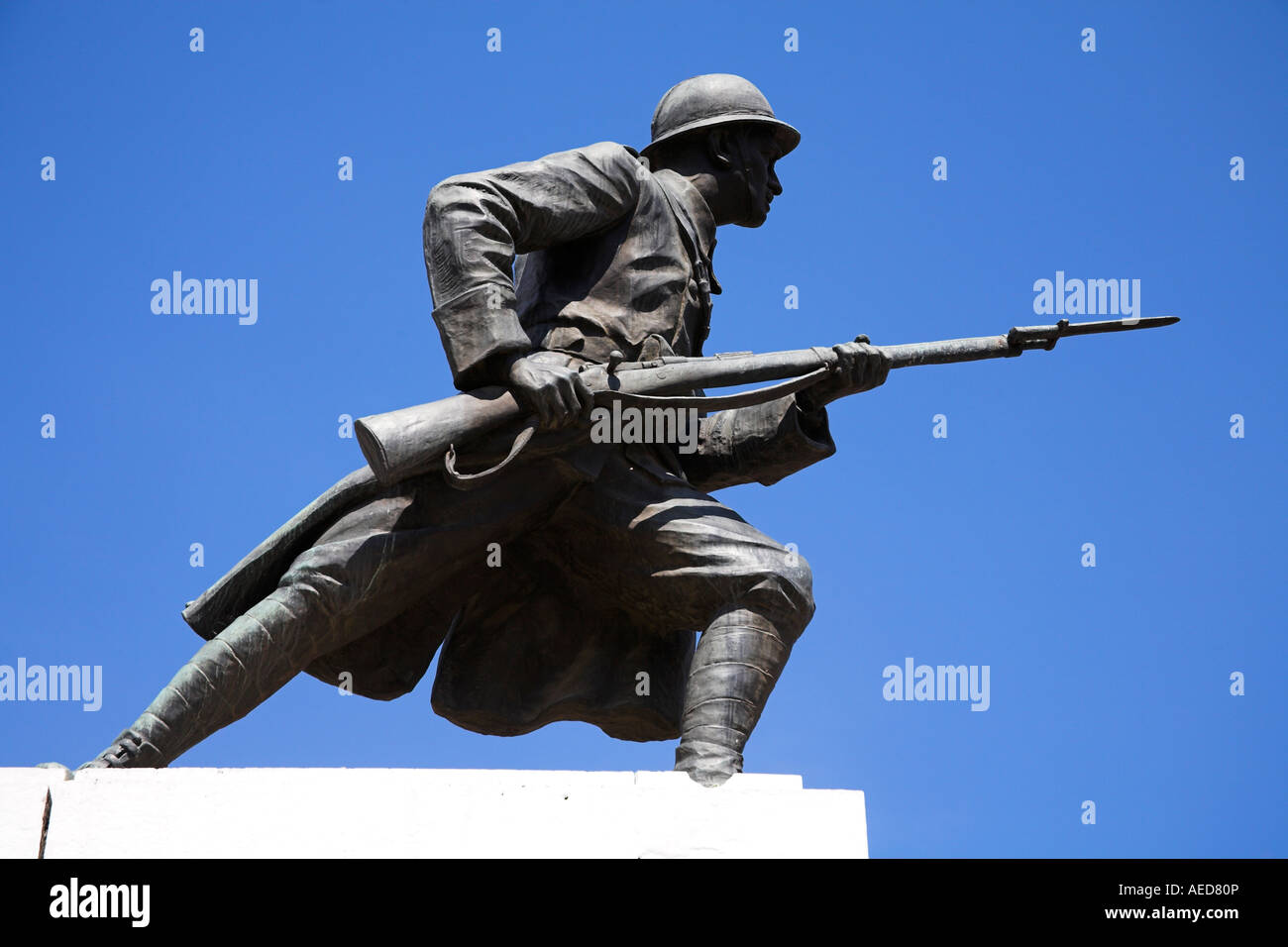 Monument of romanian infantry hi-res stock photography and images - Alamy