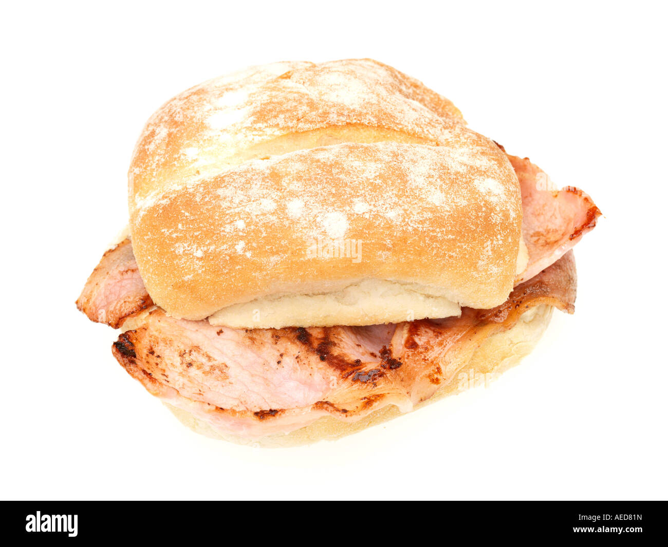 The bacon butty hi-res stock photography and images - Alamy
