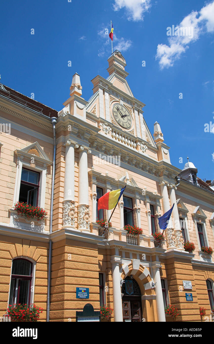 Town Hall, Municipal Council offices, Eroilor Boulevard, Brasov ...