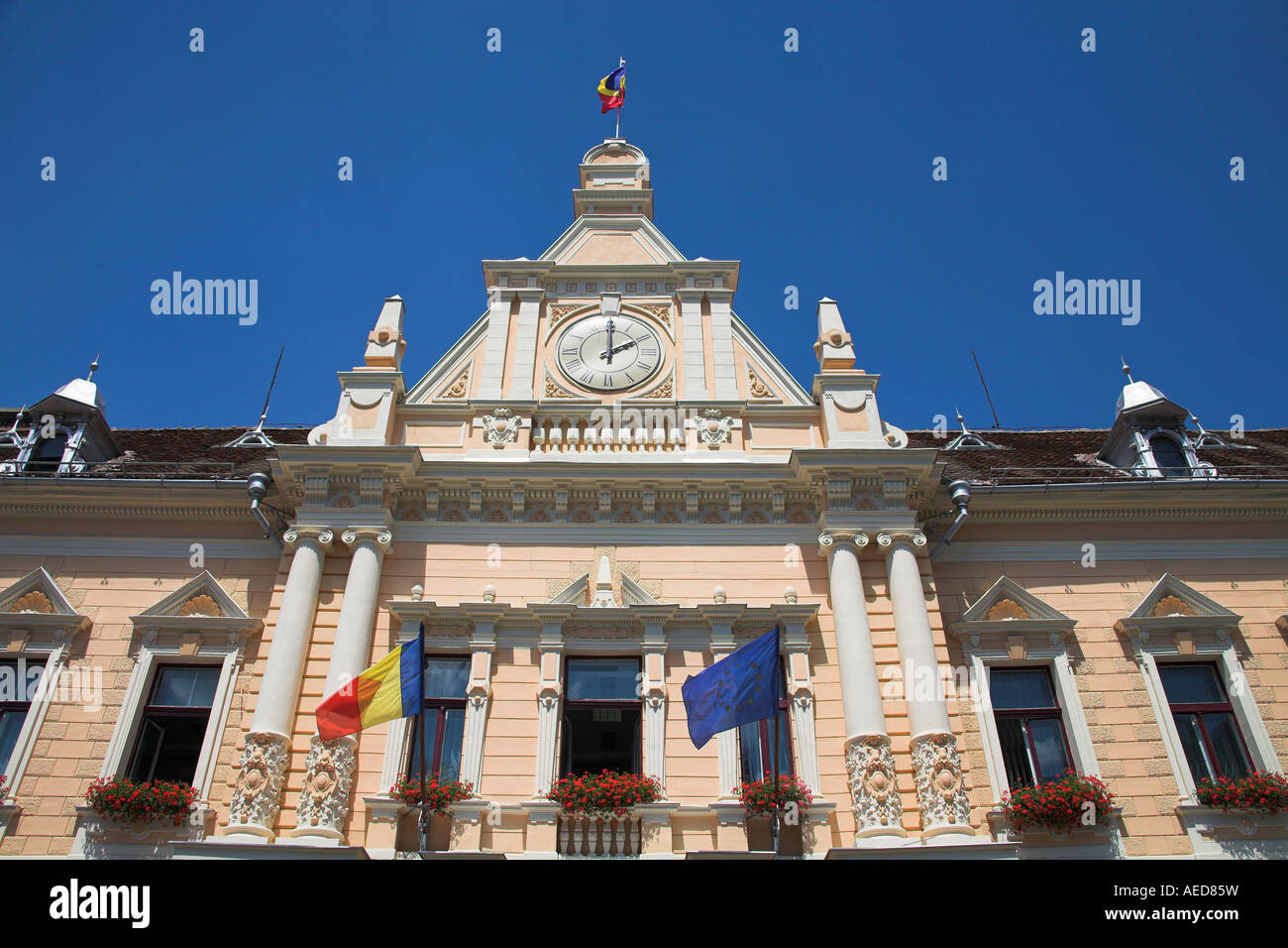 Town Hall, Municipal Council offices, Eroilor Boulevard, Brasov ...