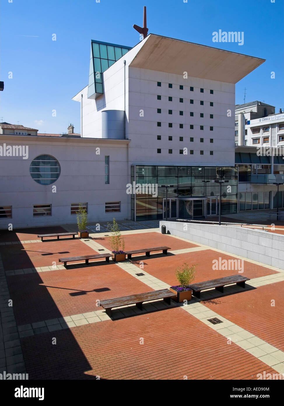 artium museum in Vitoria Stock Photo - Alamy