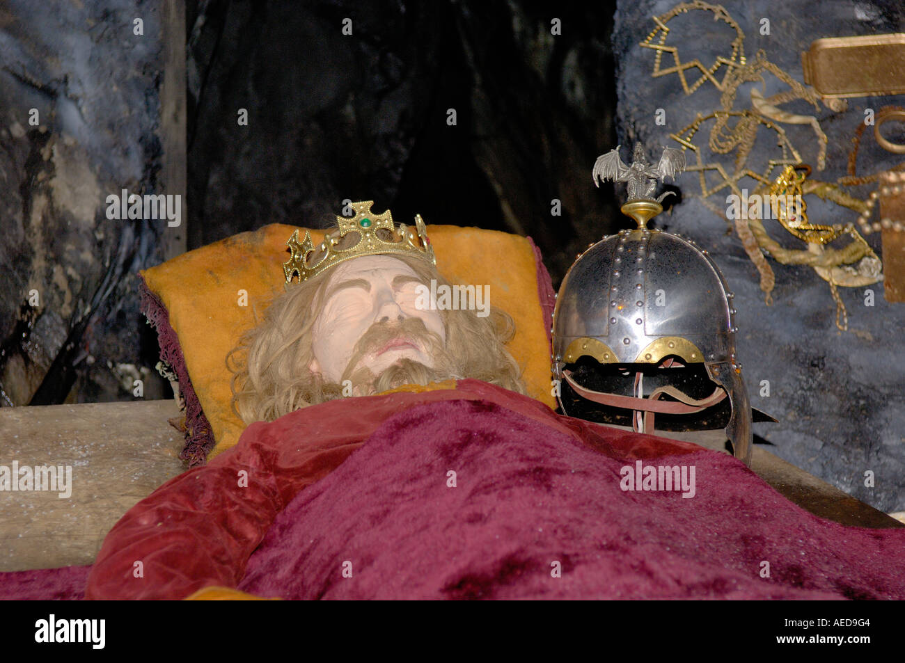 Display King Arthur s Labyrinth Corris Craft Centre North West Wales ...