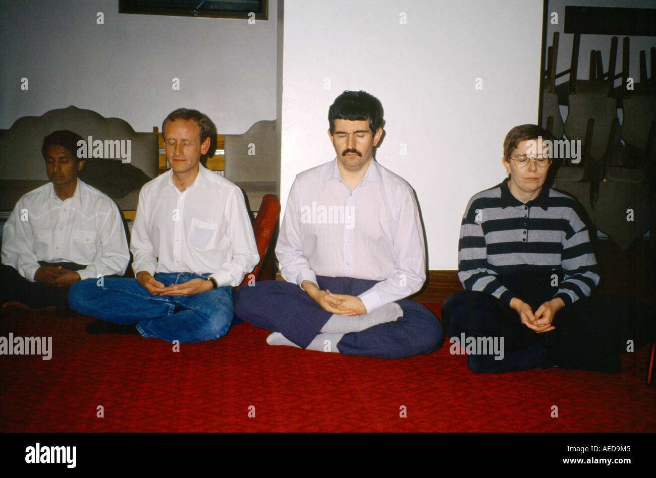 Buddhist Meditation Class High Resolution Stock Photography and Images ...