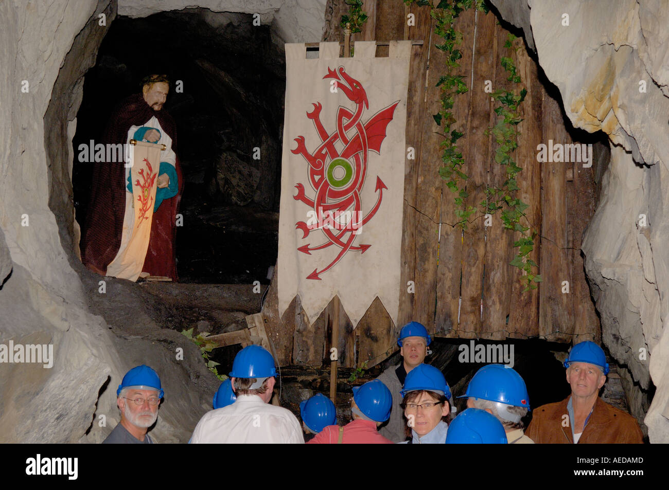 Visitors King Arthur s Labyrinth Corris Craft Centre North West Wales ...