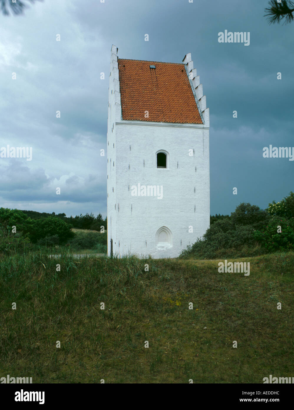 Den Tilsandede Kirke ("The Sand Covered Church"), Vendsyssel, north ...