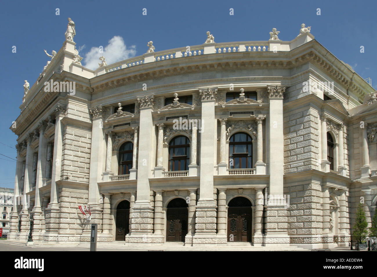 Burgtheater austrian national theater hi-res stock photography and ...