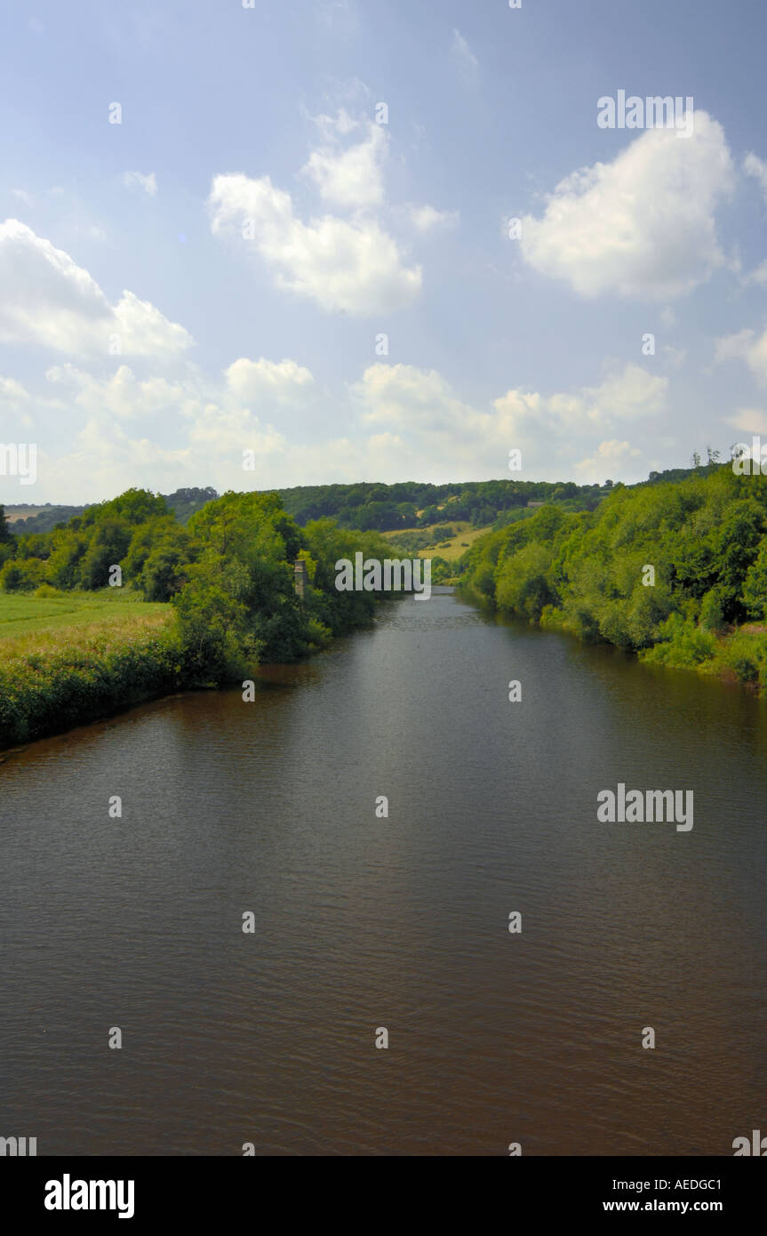 england the midland border borders herefordshire view from toobridge ...