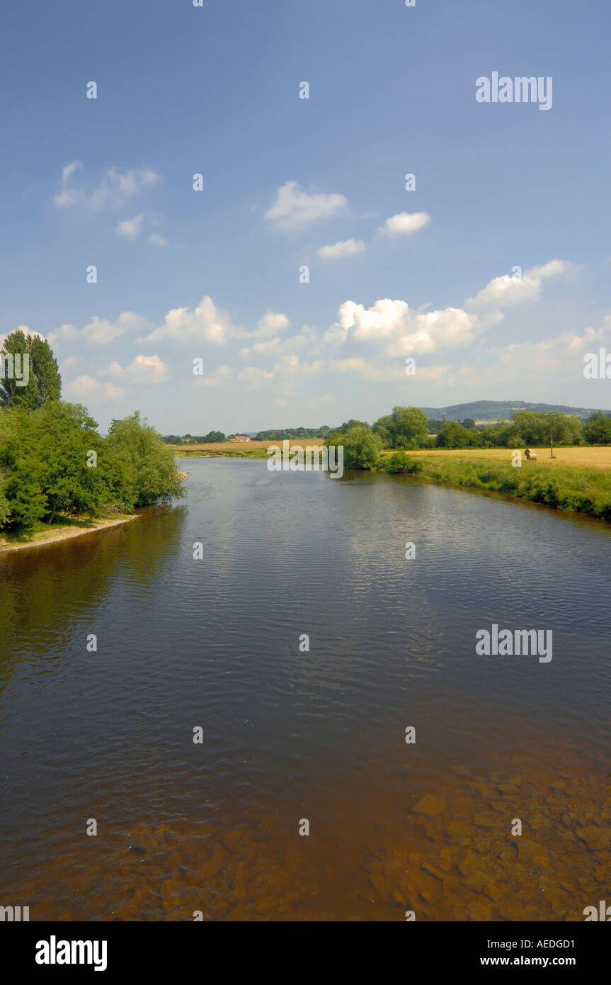 england the midland border borders herefordshire view from toobridge ...