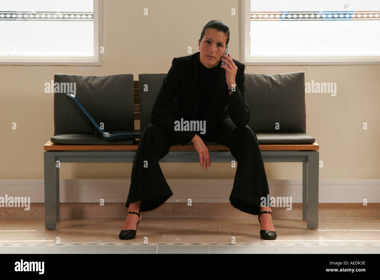 Woman strenuous face hi-res stock photography and images - Alamy