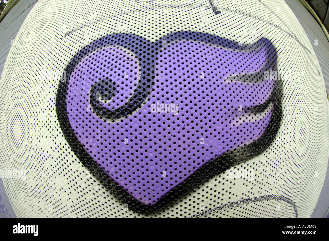 heart blue flying winged Stock Photo - Alamy