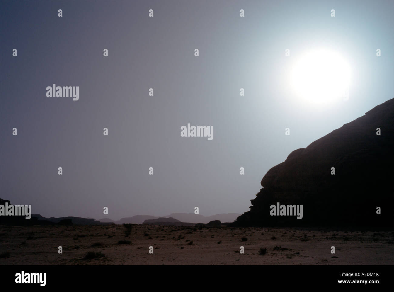 Wadi Rum desert Stock Photo - Alamy