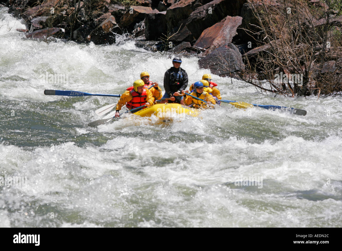 Rafting merced river yosemite hi-res stock photography and images - Alamy