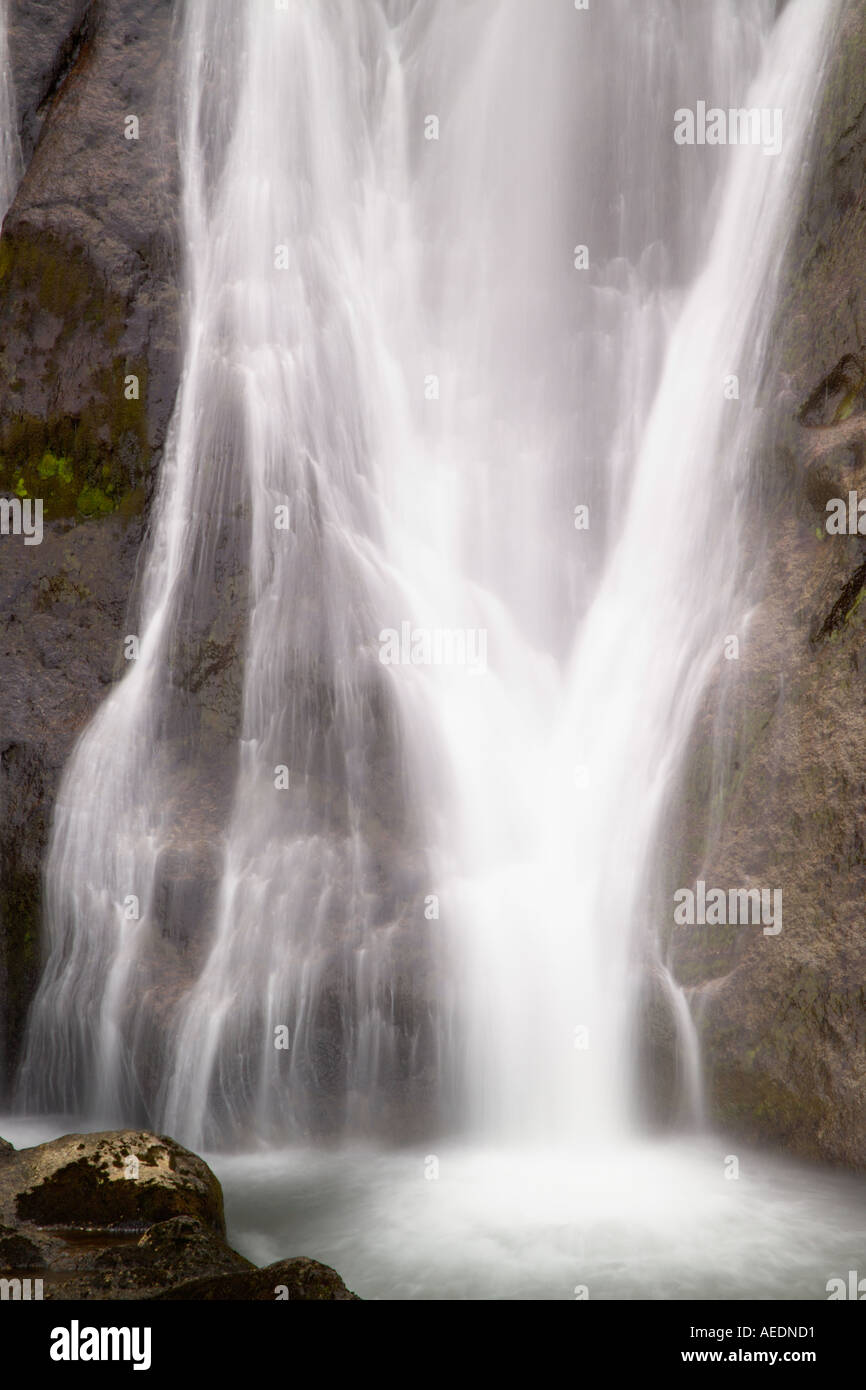"Aber Falls" waterfall *Snowdonia [North Wales] Stock Photo - Alamy