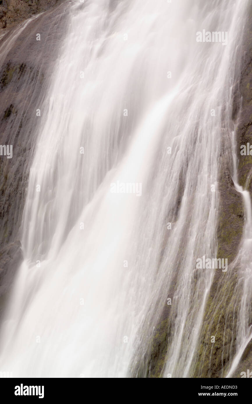 "Aber Falls" waterfall *Snowdonia [North Wales] Stock Photo - Alamy