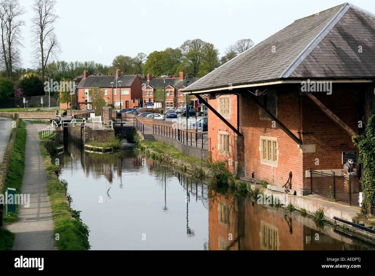 UK Wales Powys Welshpool Montgomery Canal canalside Powysland Museum ...