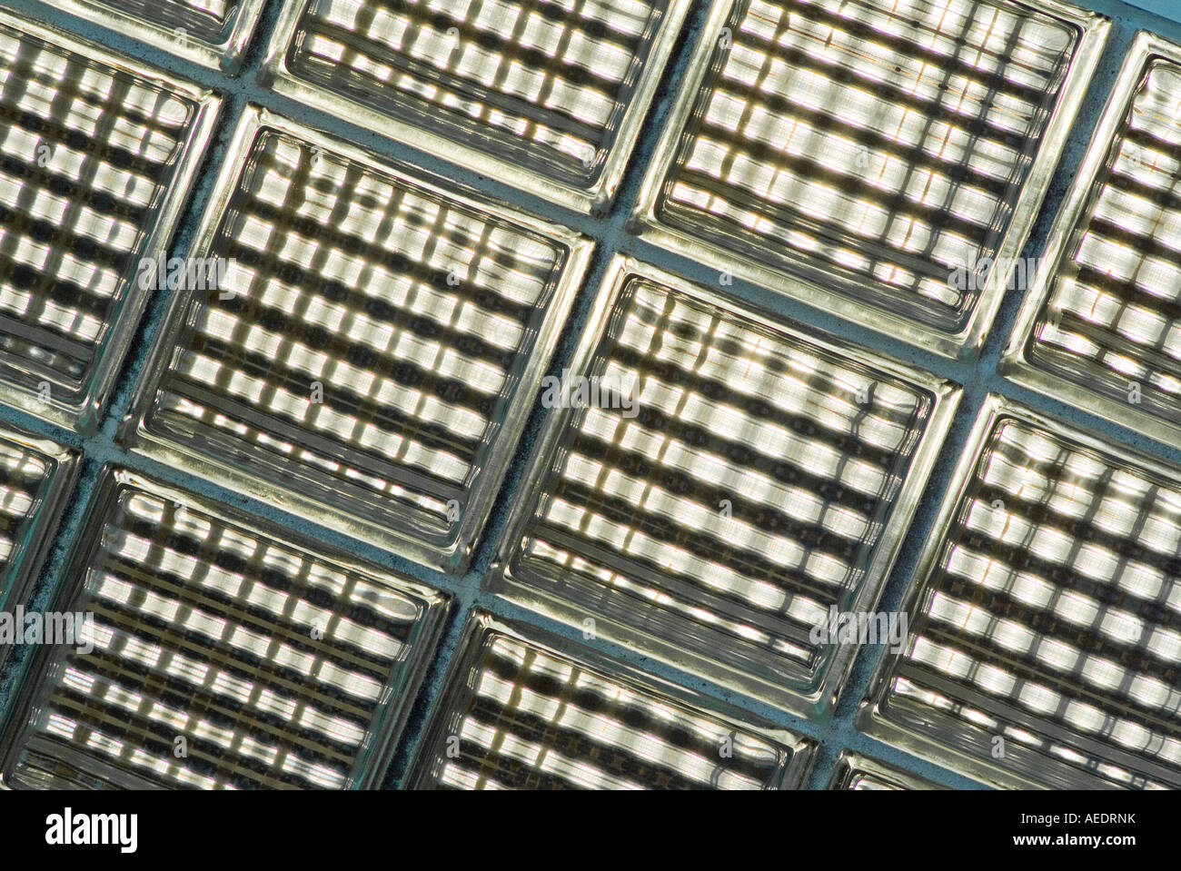 Abstract pattern of glass building blocks Stock Photo - Alamy