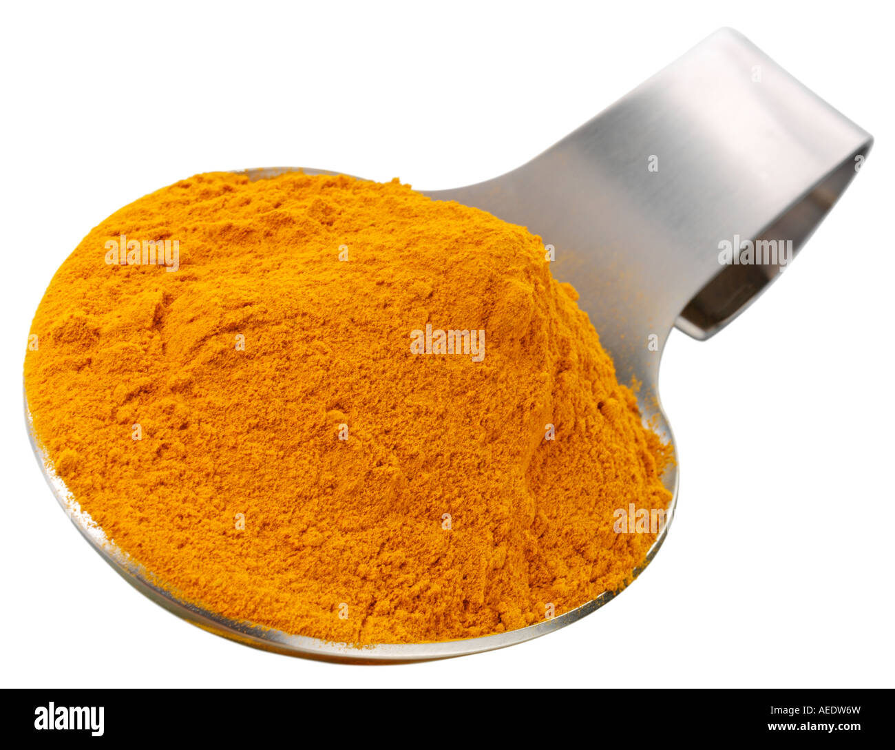 SPOONFUL OF TUMERIC POWDER Stock Photo - Alamy