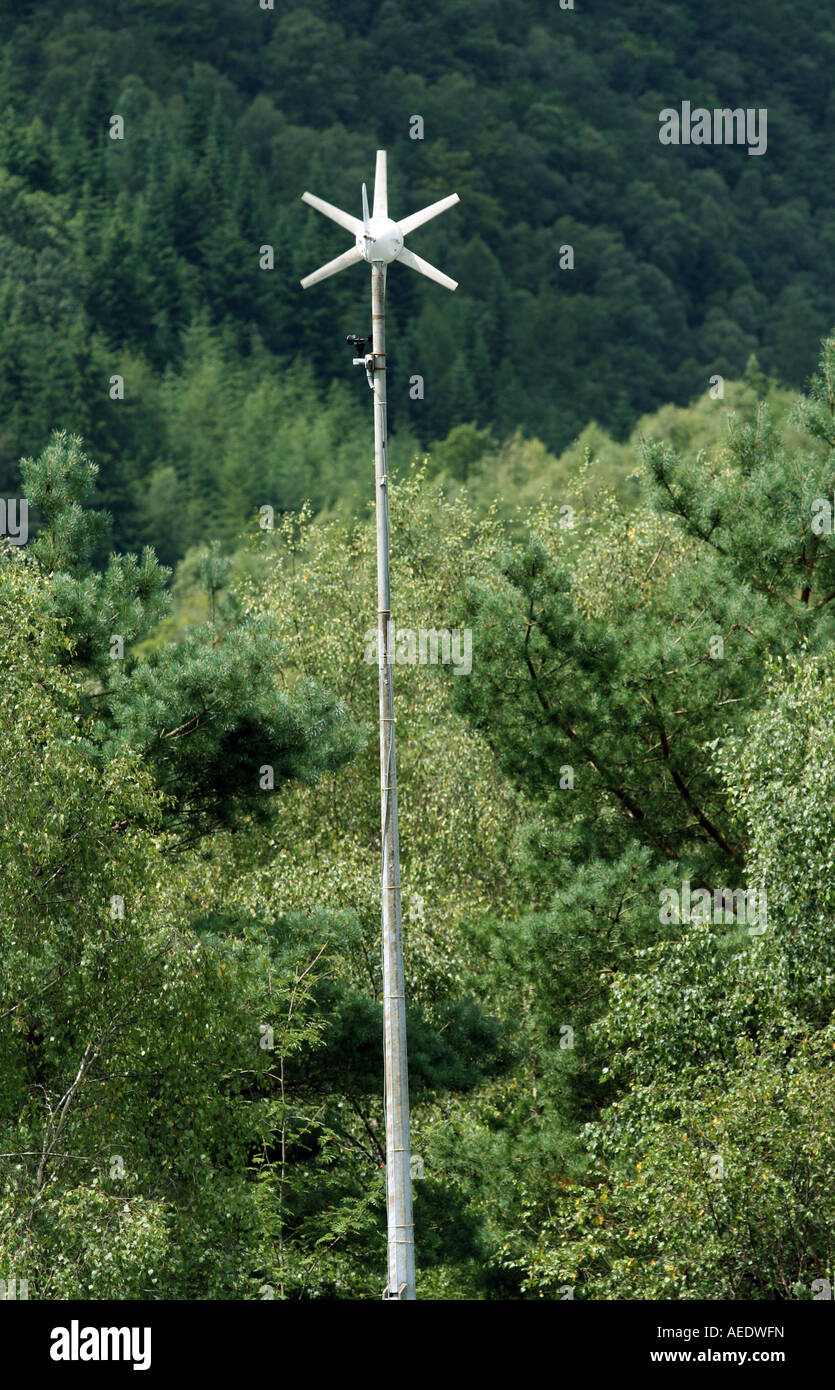 Windmill in Countryside Stock Photo - Alamy