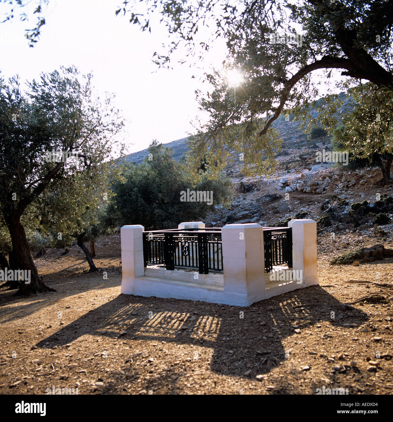 Rupert Brook s Grave Skyros Greek Islands Greece Hellas Stock Photo - Alamy