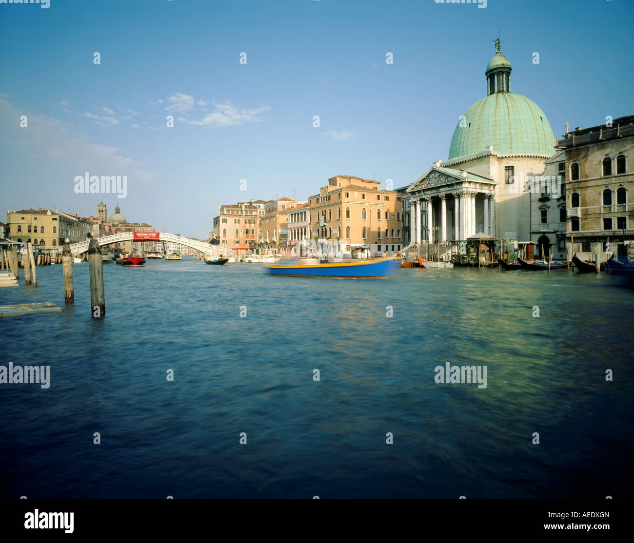 Scalzi bridge panoramic, Venice Stock Photo - Alamy