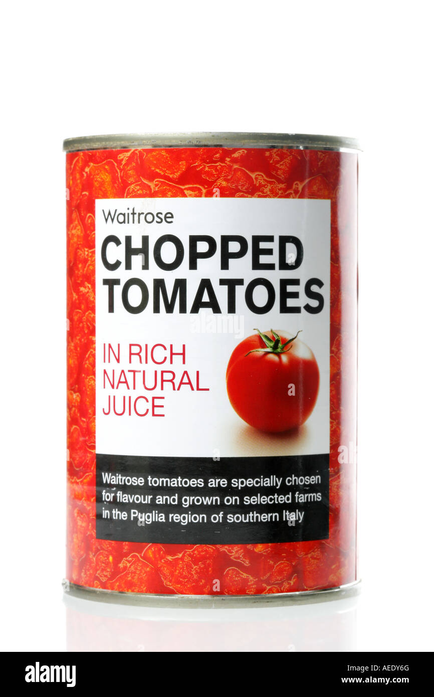 Tomato chopped can hi-res stock photography and images - Alamy