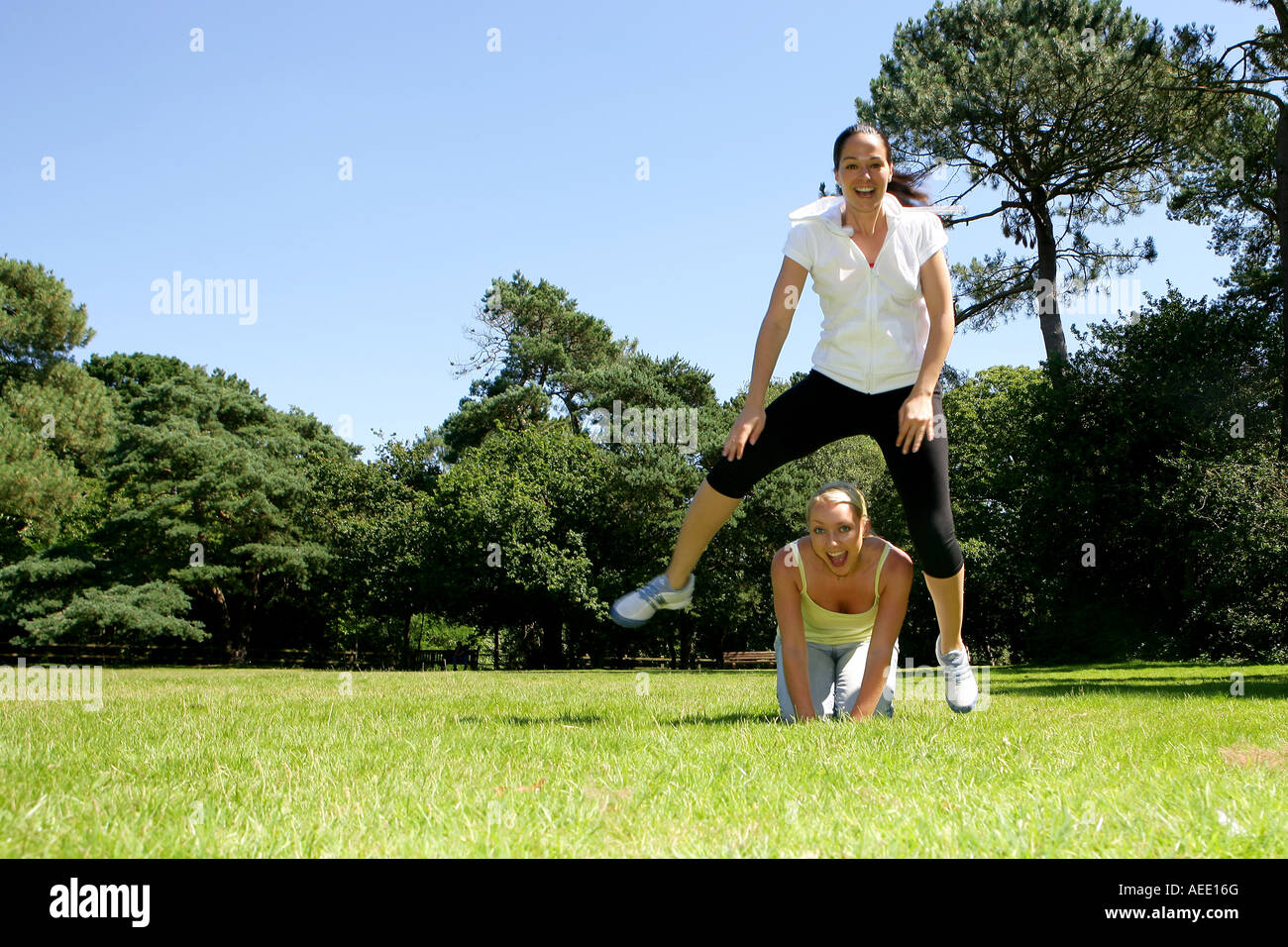 Leapfrogging hi-res stock photography and images - Alamy