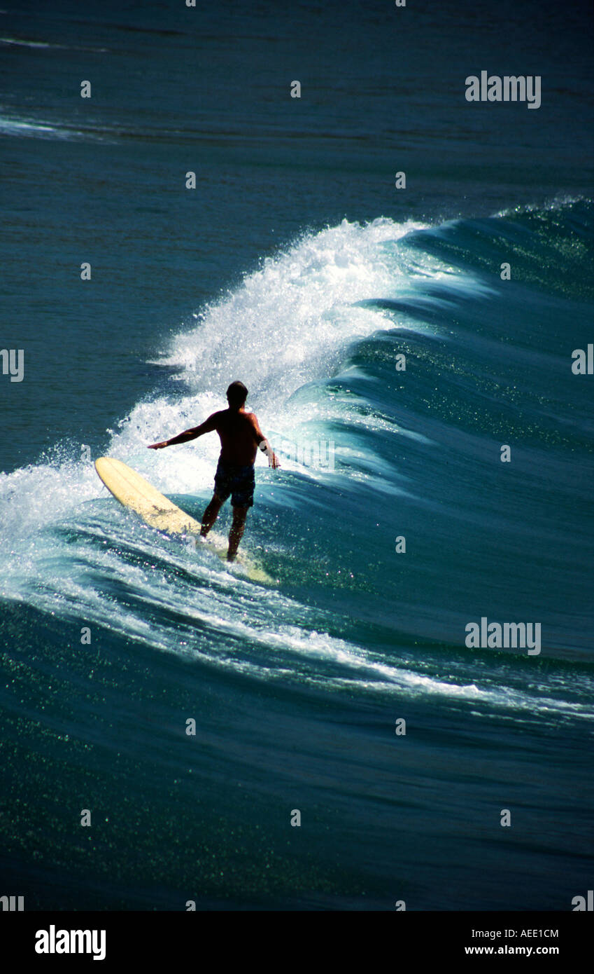 Young man surfboarding at Biarritz, France Stock Photo - Alamy