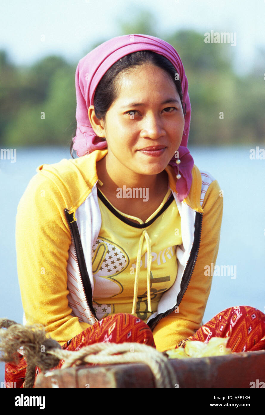 Smiling cham woman hi-res stock photography and images - Alamy