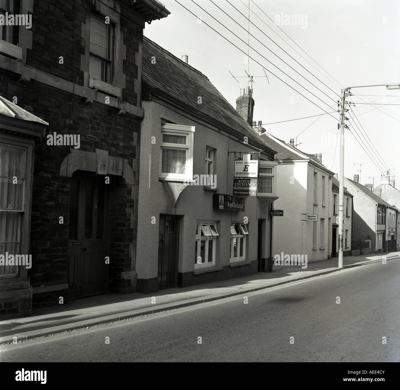 Royal Exchange public house Torrington in 1974 Devon England number ...