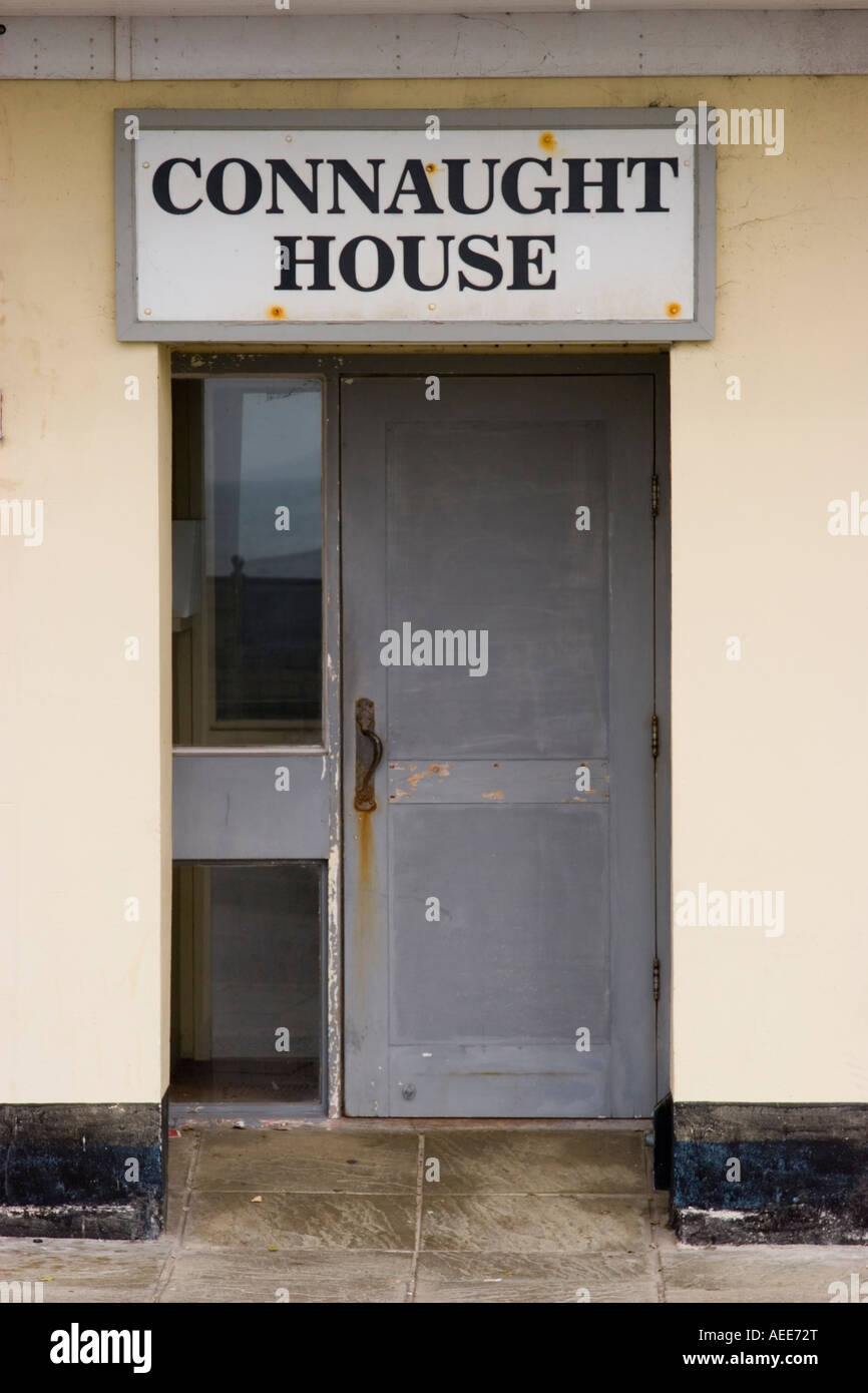 The entrance to Connaught House in Bognor Regis Stock Photo - Alamy