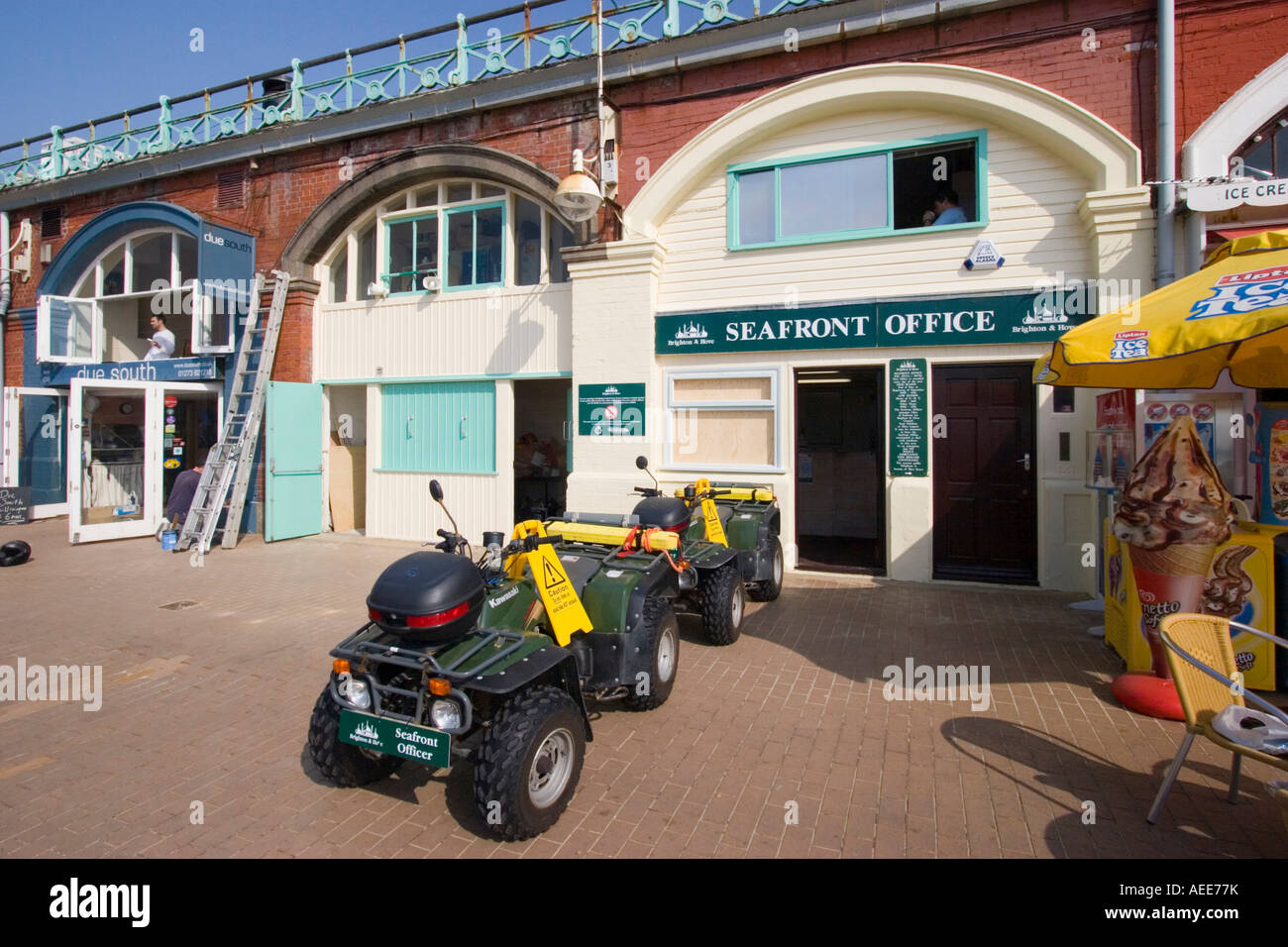 The seafront office in Brighton East Sussex Stock Photo - Alamy