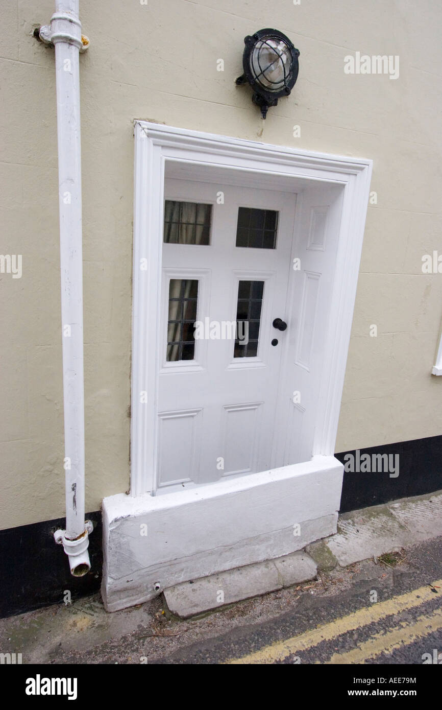 Flood defences at a front door Stock Photo - Alamy