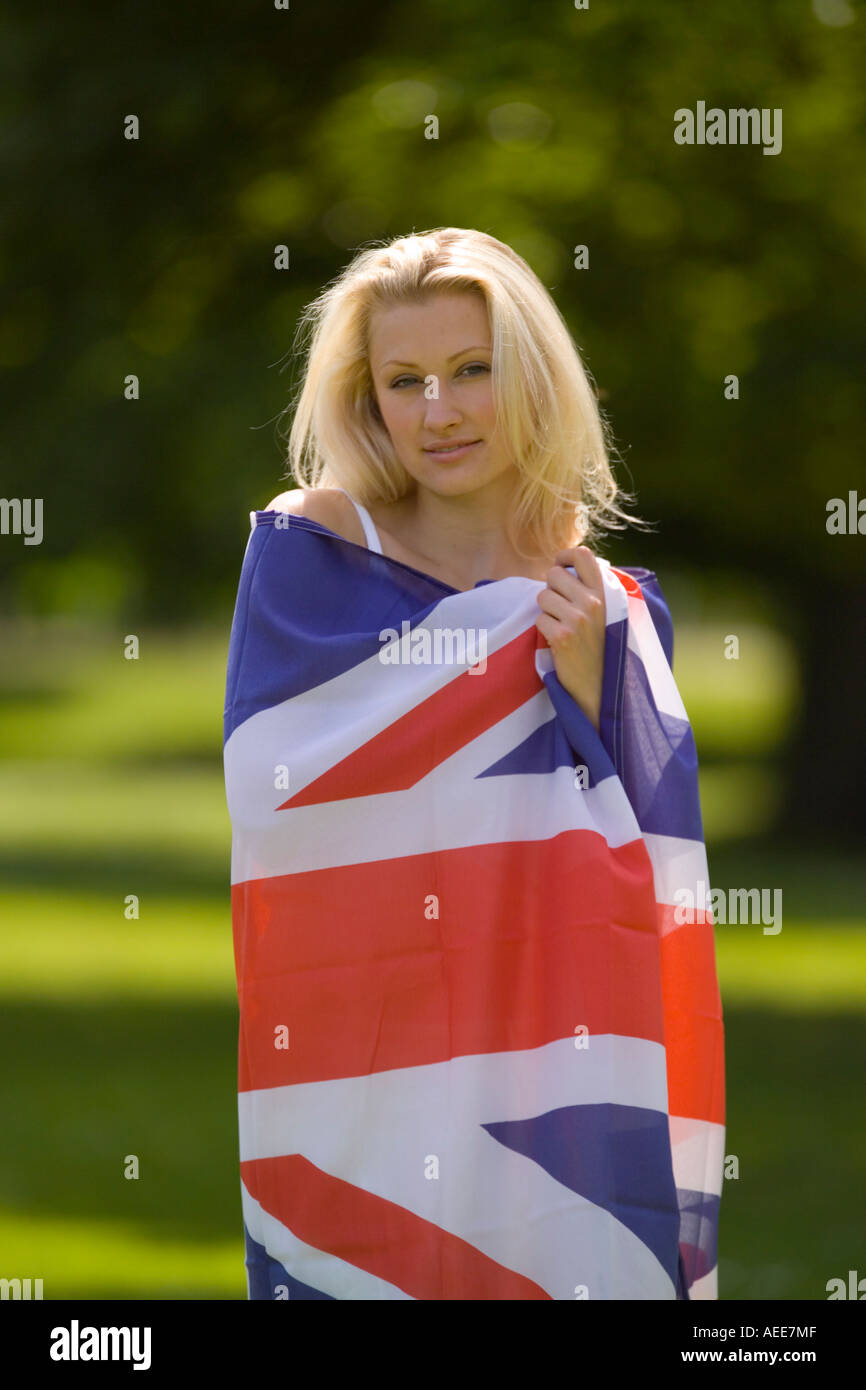 Attractive blonde model scotland hi-res stock photography and images ...