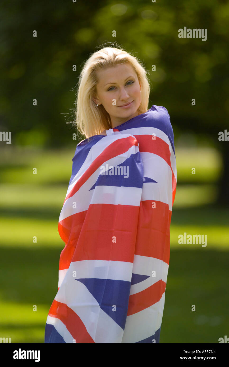 Attractive blonde model scotland hi-res stock photography and images ...